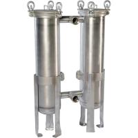 China 60KG Stainless Steel Cartridge Filter Canisters for Water Filtration in Food Shops for sale