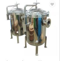 China 60KG Stainless Steel Cartridge Filter Canisters for Water Filtration in Food Shops for sale