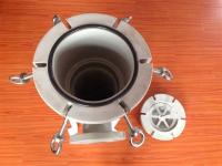 China Seawater Desalination Water Plastic FRP Bag Filter Housing with Filter Bag and 60KG Weight for sale