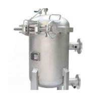 China 1.0Mpa Pressure Stainless Steel 304/306L Multi Bag Filter Housing for Water/Oil/Food Industry for sale