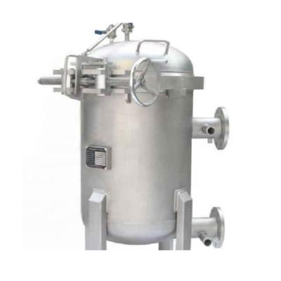 China 1.0Mpa Pressure Stainless Steel 304/306L Multi Bag Filter Housing for Water/Oil/Food Industry for sale