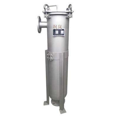 China 8-1480m3 Flow Rate Single Bag Plate Type Liquid Filter made of Stainless Steel 304/316 for sale
