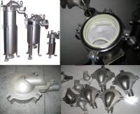 China Silicone Side Inlet Stainless Steel Industrial Filter for Water Treatment Equipment for sale