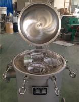 China Silicone Side Inlet Stainless Steel Industrial Filter for Water Treatment Equipment for sale