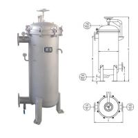 China Industry-Grade Stainless Steel Bag Filters for Water and Oil Filtration Standard Size for sale