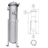 China Industry-Grade Stainless Steel Bag Filters for Water and Oil Filtration Standard Size for sale