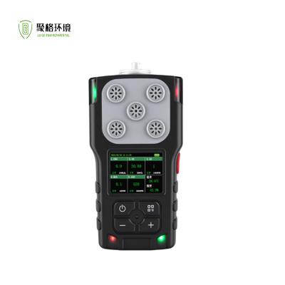 China Multi Gas Leak Portable Detector CO2 EX H2S O2 Chlorine Gas Detection 2400mAh for sale