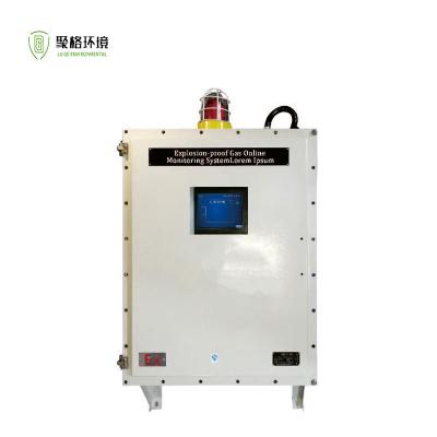 China Explosion Proof Online Gas Monitoring System for Combustible VOC Toxic Oxygen 0-200 mg/m3 for sale