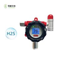 China Fixed H2S Gas Detector 0-100 ppm Hydrogen Sulfide Leak Alarm Industrial Safety System Imported Sensor for sale