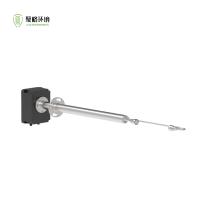 China Flue Gas Ultrasonic Flowmeter with Ultrasonic Time Difference Method for High Precision and Integrated Design for sale