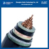 China 30KV Medium Voltage Power Cable XLPE/PVC insulation SWA/STP armour1x25mm2 Single Core MV Copper for sale