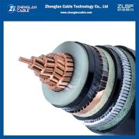 China AWA Armored CWS Power Cable Screened MV Copper 1x500Mm2 IEC 60502-2 for sale