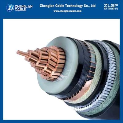 China AWA Armored CWS Power Cable Screened MV Copper 1x500Mm2 IEC 60502-2 for sale