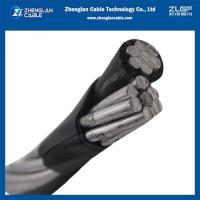 China ICEA S-76-474 ABC Cable With Bare ACSR Neutral Messenger Shepherd Al/Xlpe 6AWG+6AWG for sale