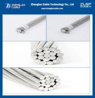 China AAC 1000 AWG Aluminum Bare Conductor Hawkweed ASTM B 231 Ink Printing for sale