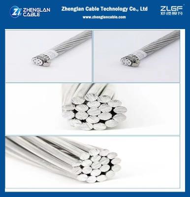 China AAC 1000 AWG Aluminum Bare Conductor Hawkweed ASTM B 231 Ink Printing for sale