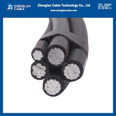 China LV ABC Cable AAC Covered With XLPE Insulation AAAC Supported Aerial Bundled IEC60502-1 for sale