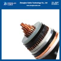 China 18/30kv STA Armored MV Power Cable Single Core 1x120mm2 CU/SC/XLPE/SC/CTS/FR-PVC for sale