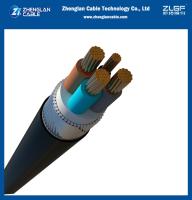 China 0.6/1KV 4x50mm2 CU/XLPE/PVC/SWA/PVC LV Power Cable Copper Conductor Steel Wire Armor for sale