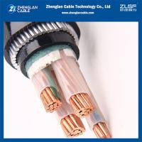 China 1kv Low Voltage Power Cable 4*35mm2 XLPE Insulated SWA Armored Power Cable IEC60502-1 for sale