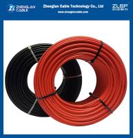 China 0.6 / 1.0 KV  XLPO/XLPE  Insulation 6mm Solar Cable Pv Wire Adapted To PV Systems EN 50618 for sale