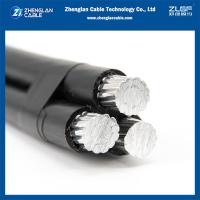 China Overhead Insulated Cable Triplex Cable 1kv 2x25+25mm2 for sale