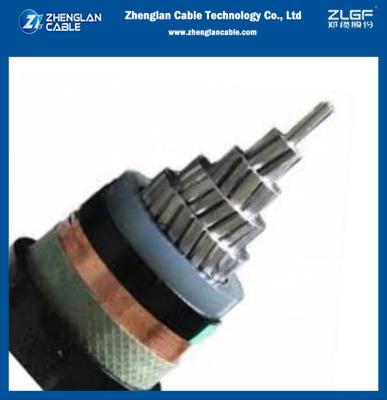 China 21/35kV Medium Voltage Power Cable Unarmored Aluminum Cable 1x300mm2 AL/SC/XLPE/SC/CTS/PVC IEC 60502-2 for sale