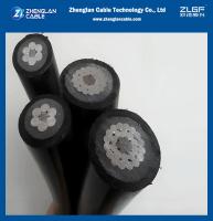 China 15KV 25KV 35KV Rated Voltage Phase Conductor Circular Stranded Rounded Compacted Aluminum Conductor With HDPE Outer Layer for sale