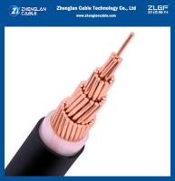 China Single Core XLPE Insulated PVC Sheathed Unarmoured Copper Cable 0.6/1kV for sale