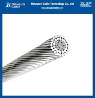 China ACSR Aluminum Conductor Steel  Reinforced 95/55mm2 AL12/3.2 ST7/3.2 Bare Conductor BS215 for sale