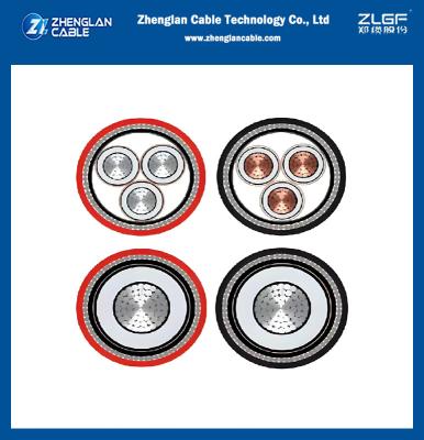 China Three / Single Core XLPE Insulated Screened PVC Sheathed Aluminum Conductor AS/NZS 1429.1 for sale