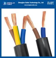 China Flexible PVC Jacketed RV-K Cable 0.6/1KV For Circular Conductor Shape In Industrial Environments for sale