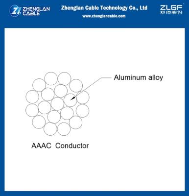 China AAAC YEW Bare Conductor All Aluminum Alloy Conductor AAAC 479mm2 37/4.06mm BS3242 for sale