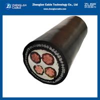 China Insulated Cables 1KV RVMV-R Cu/xlpe/pvc/swa/pvc 3x50+1x25mm2 BS5467 for sale