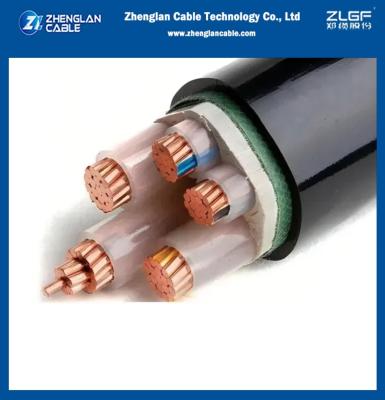 China Copper Conductor XLPE Insulated PVC Sheath 0.6/1KV CU/XLPE/PVC Multicore Cable 16mm2 5 Cores Copper Cable 5x16mm2 for sale