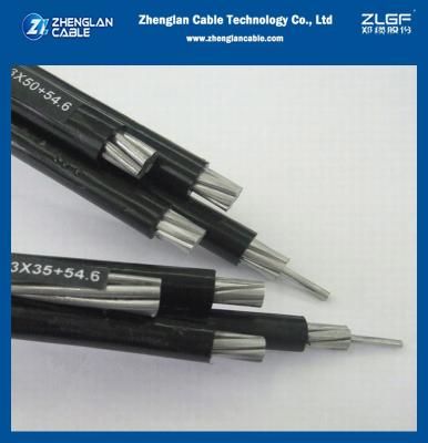 China NFC 33-209 Aerial Bundle Conductor ABC Cable 3x35mm2+54.6 for sale