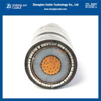 China MV Power Cable AWA Armored with Aluminum/Copper Conductor Single Core XLPE Insulation for Industrial Use for sale