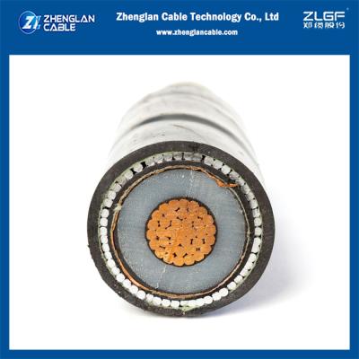 China MV Power Cable AWA Armored with Aluminum/Copper Conductor Single Core XLPE Insulation for Industrial Use for sale