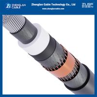 China Unarmored MV aluminum power cable NA2XS(F)2Y 1x120mm2 12/20KV IEC60502-2 for sale
