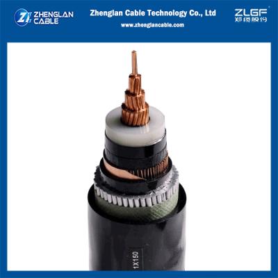 China 12/20KV Copper Core XLPE Insulated AWA Armored Medium Voltage Power Cable for Direct Burial for sale