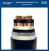 China Medium Power Cable 6.35/11KV CU/SC/XLPE/SC/CTS/PVC/SWA/PVC 3x120mm2 copper conductor steel wire armored for sale