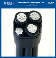 China 1KV ABC Cable 3x95+50mm2 Aluminum Core XLPE Insulated Aluminum Alloy XLPE Insulated AAC/XLPE+AAAC/XLPE ASTM  B231 for sale