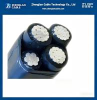 China 1KV ABC Cable 3x95+50mm2 Aluminum Core XLPE Insulated Aluminum Alloy XLPE Insulated AAC/XLPE+AAAC/XLPE ASTM  B231 for sale