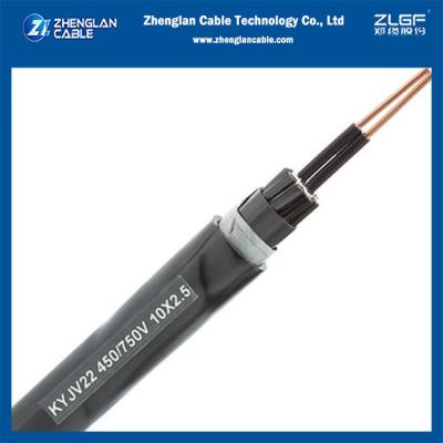 China 0.6/1kV XLPE Insulated Control Cable Copper Conductor PVC Sheathed - Armored Control Cable for Power Stations for sale