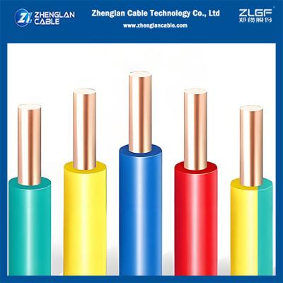 China H07V-U Building Wire 1×2.5mm²  Harmonized PVC Insulated Single Core Cable for Buildings for sale