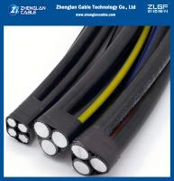 China 1kv Overhead Bundled Power Cable 3×95+50mm² AAC/AAAC XLPE Insulated heavy-duty overhead power distribution cable for sale