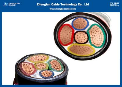 China 0.6/1KV LV Power Cable with XLPE Insulated / Multi Cores / Steel Tape Armoured （CU/XLPE/LSZH/DSTA） for sale