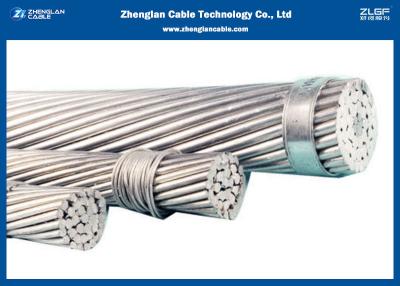 China ACSR Bare Conductor Wire For Power Distribution Light Weight/AWG 100% test Cable （AAC,AAAC,ACSR） for sale