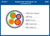 China 3+1 Core Low Smoke Zero Halogen Cables /0.6/1KV Low Voltage For Construction（ (Unarmoured) ）CU/NYY/LSZH/N2XY） for sale