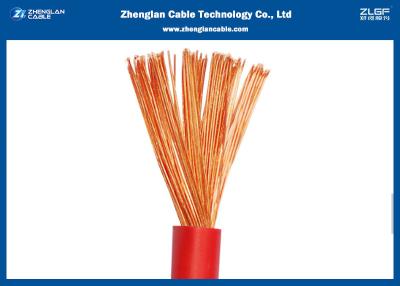 China 300 / 500V Single Core Building Wire And Cable PVC Insulation Flexible RV Electrical Cable for sale